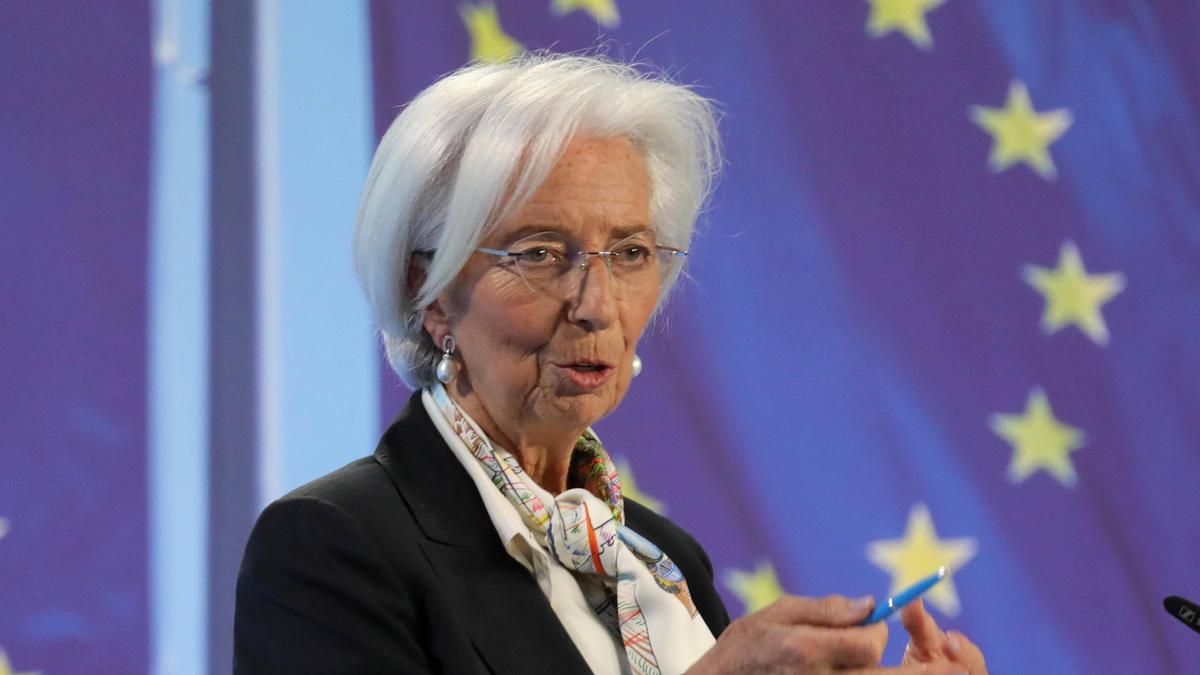 Zinsen könnten bald sinken : EZB-Chefin Lagarde deutet Zinswende im Juni an Zinsen könnten bald sinken : EZB-Chefin Lagarde deutet Zinswende im Juni an